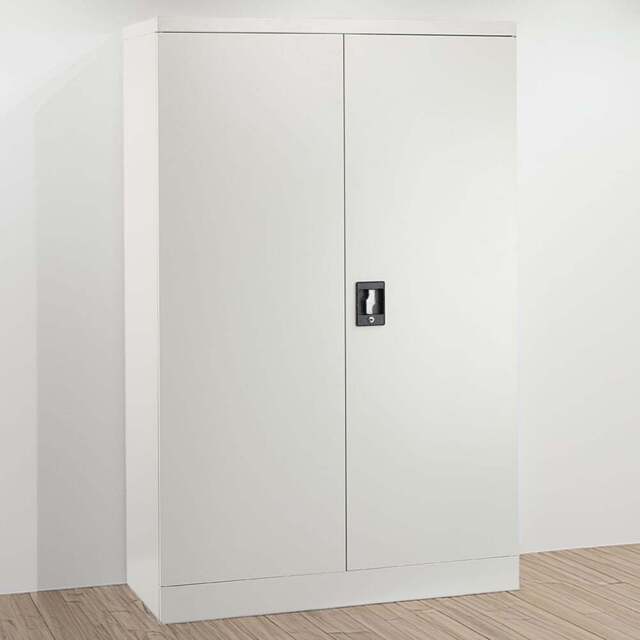 MMT Furniture Designs 2 Door Grey Steel Lockable Filing Cabinet by ...