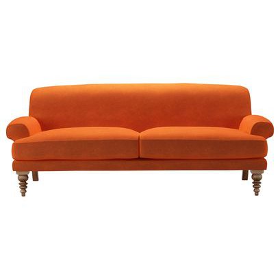Saturday 3 Seat Sofa (breaks down) in Paprika Smart Velvet - sofa.com ...