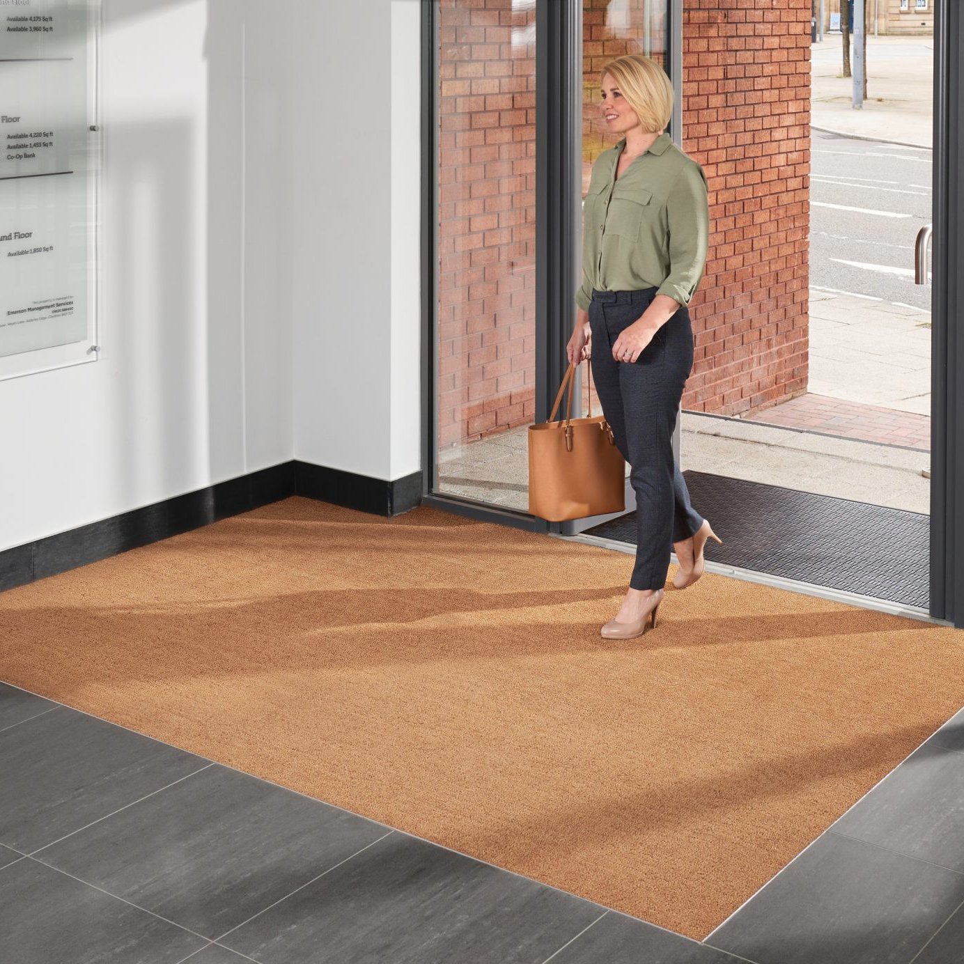 Thick Tough Durable Coir Matting - Cut to Measure - Coir Roll - 1ft by ...