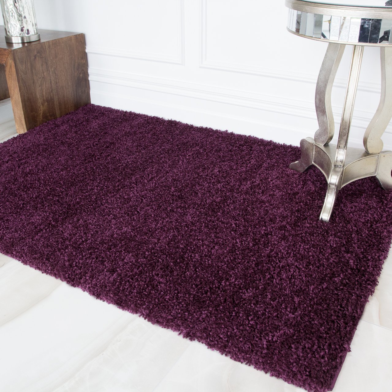 Affordable Soft Shaggy Living Room Rugs - Choose Your Colour by Kukoon ...