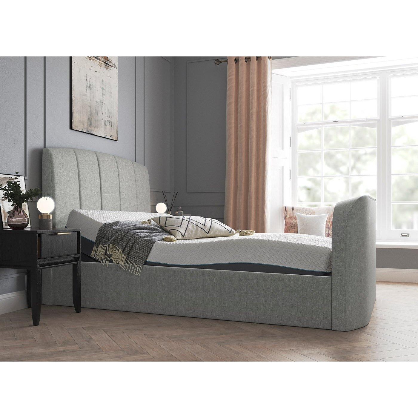 Seoul Sleepmotion Adjustable TV Bed Frame 5 0 King Grey by Dreams ufurnish