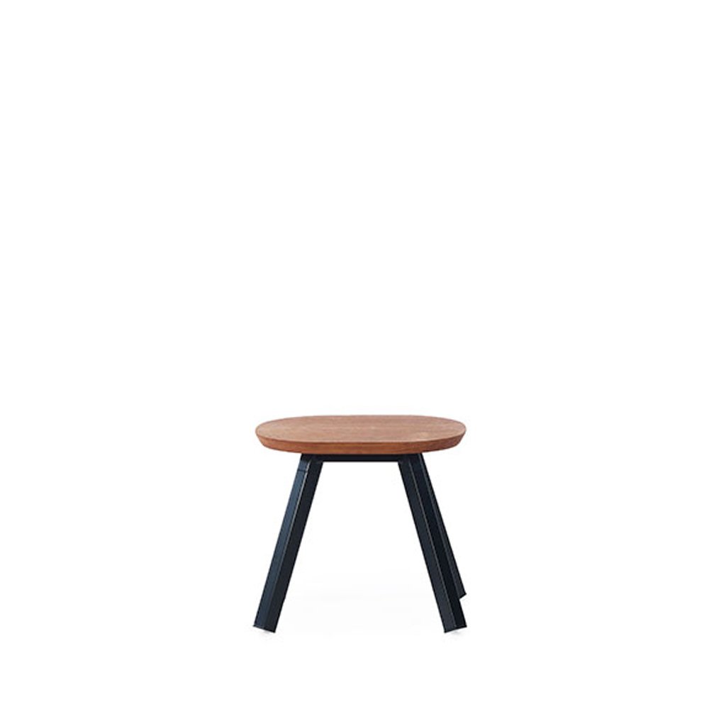 You & Me Outdoor Ping-Pong Stool Black & Iroko By RS Barcelona by The ...