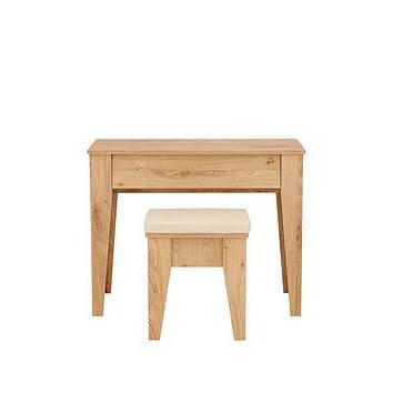Leon Dressing Table And Stool by Very | ufurnish.com
