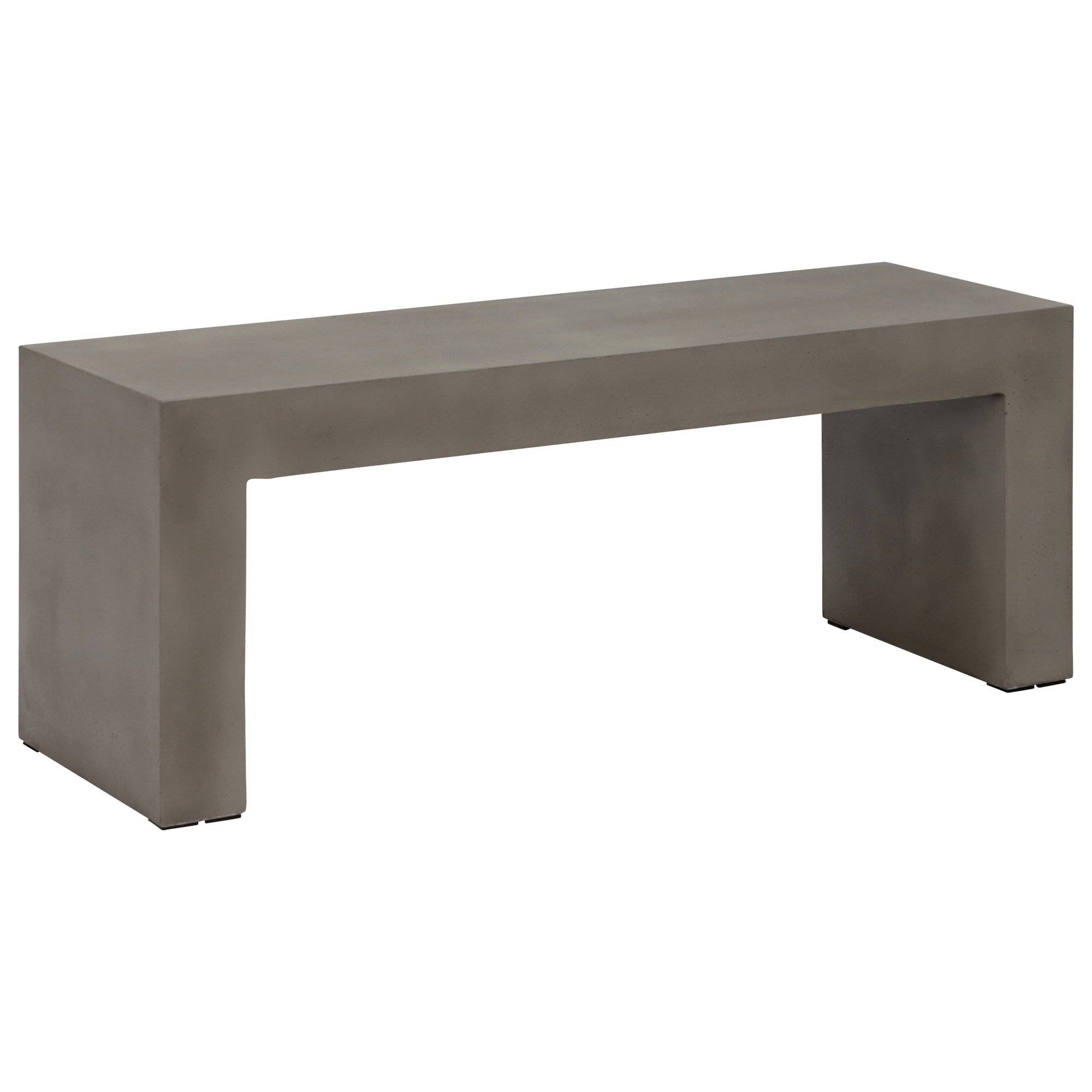 Geradis Bench, Concrete by Barker and Stonehouse | ufurnish.com