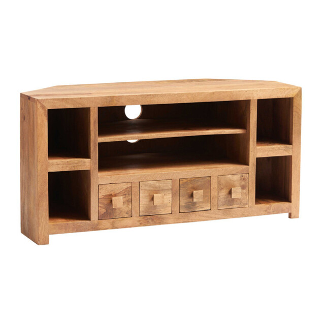 Toko Light Mango Corner TV Unit by 4 Living | ufurnish.com