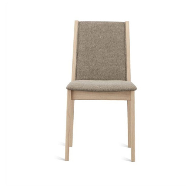 Skovby Dining Chair 810 oak laquered leather by 4 Living | ufurnish.com