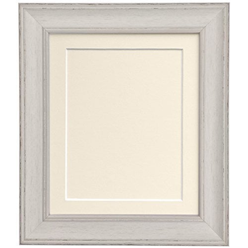 FRAMES BY POST Scandi Distressed Pale Grey Picture Photo frame with ...