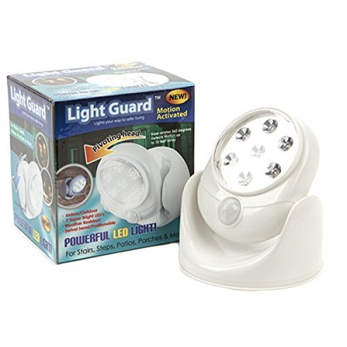 PMS MOTION ACTIVATING LED SECURITY LIGHT MULTI POSITION IN C by Amazon ...