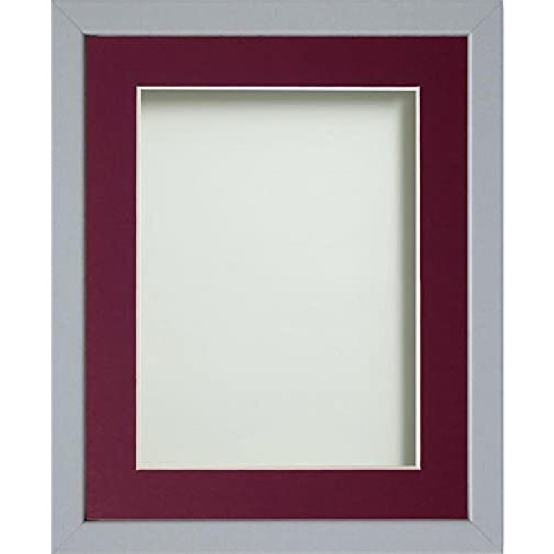 Frame Company Jellybean Range Grey Wooden 9x7 inch Picture Photo Frame ...