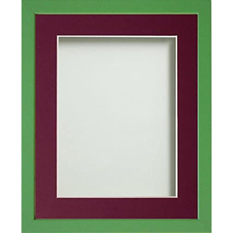 Frame Company Jellybean Range Green Wooden 12x10 inch Picture Photo ...