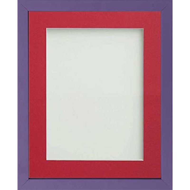 Frame Company Jellybean Range Purple Wooden 9x7 inch Picture Photo ...