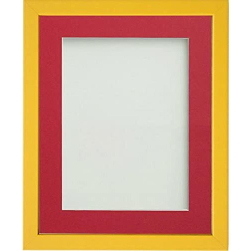 Frame Company Jellybean Range Mustard Yellow Wooden 10x8 inch Picture ...