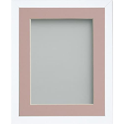 Frame Company Jellybean Range White Wooden 8x8 inch Picture Photo Frame ...