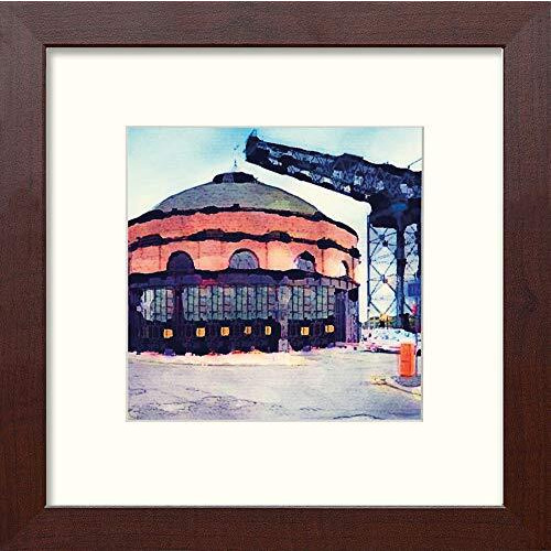 Lumartos, Glasgow Rotunda And Crane Contemporary Home Decor Wall Art ...