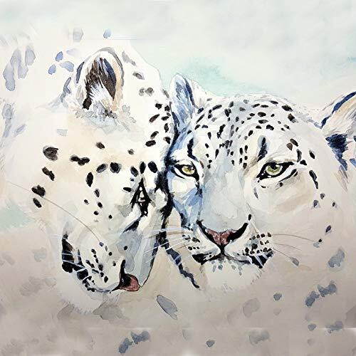 L Lumartos Home Décor - Wall Art - Hanging Photo Frames – Snow Leopard ...