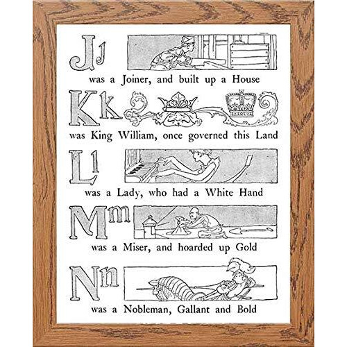 Lumartos, Vintage Poster Big Book Of Nursery Rhymes Contemporary Home ...