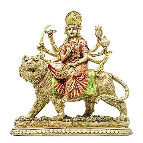 BangBangDa Hindu Goddess Durga Statue - Indian God Durga On Tiger ...