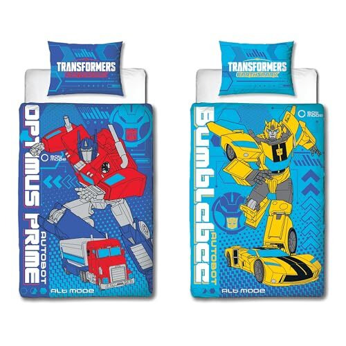 Character World Transformers Optimus Prime Bumblebee Official Kids ...