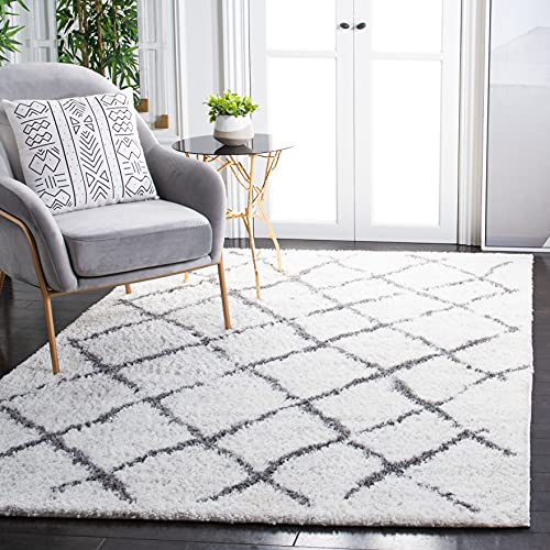 Safavieh Moroccan Shaggy Indoor Woven Rectangle Area Rug, Berber Shag ...