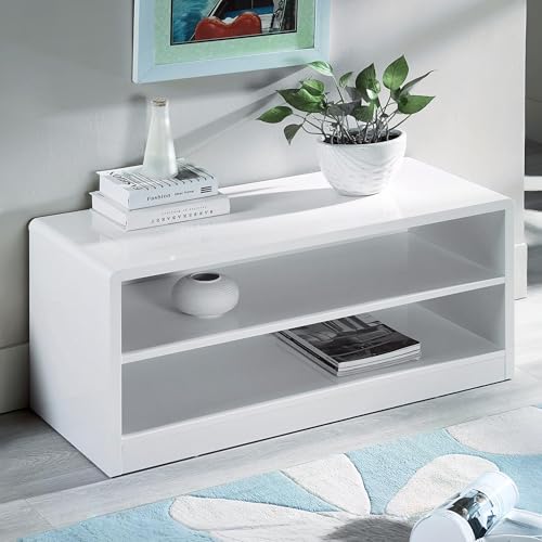 Julian Bowen Manhattan Compact Tv Unit - White Units by Amazon ...