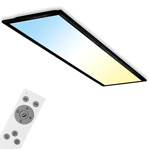 Briloner - LED Ceiling Light, Dimmable Slim Panel Lamp, CCT Adjustable ...