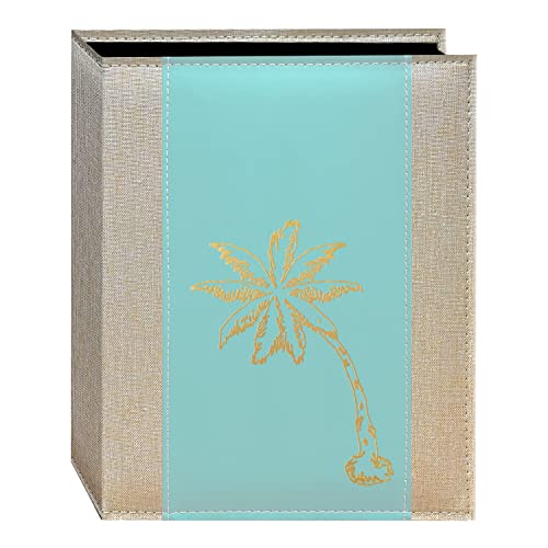 Pioneer Photo Albums Gold Design Embossed Seagrass Photo Album, Crystal ...