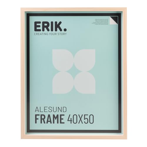 Grupo Erik 40x50 Picture Frame - Oak Photo Frames Wall, Large Picture ...