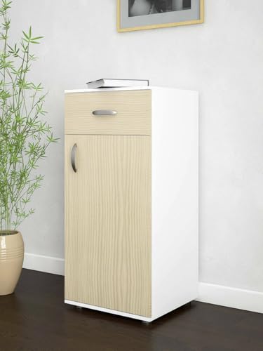 Dmora Dinagat Multi-Purpose Wardrobe 1 Door, Multifunctional Furniture ...