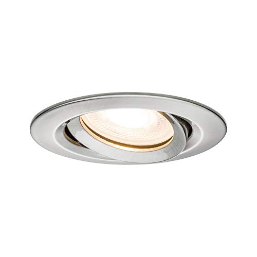Paulmann 93662 LED Nova Recessed Spotlight Round Iron Pivotable Without ...