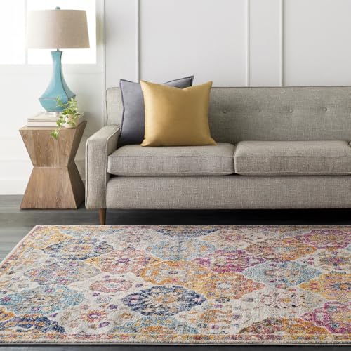 Livabliss Sicily Vintage Rug - Area Rugs Living Room 140x200 cm, Dining ...