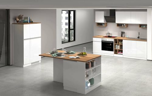 Dmora Complete Baptiste, Modular Set, Modular Kitchen with Multiple ...