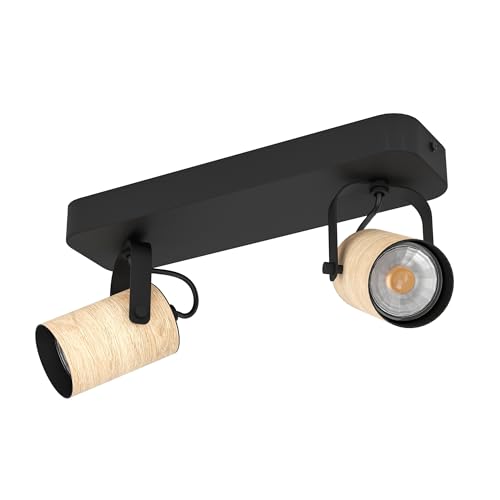 Eglo LED Spotlight bar Cayuca, Ceiling Light Fitting with 2 Adjustable ...