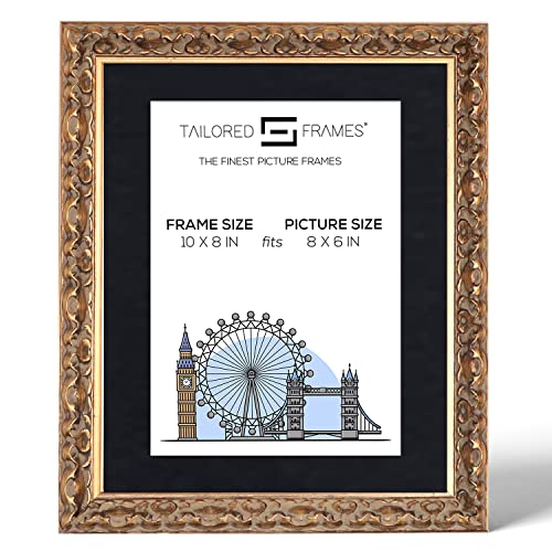 "Tailored Frames Vienna Gold 10"" x 8"" Frame for 8"" x 6"" Picture ...