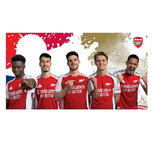 Licensed Décor Arsenal FC Mat - Extra Large (200cm (w) x 150cm (h ...
