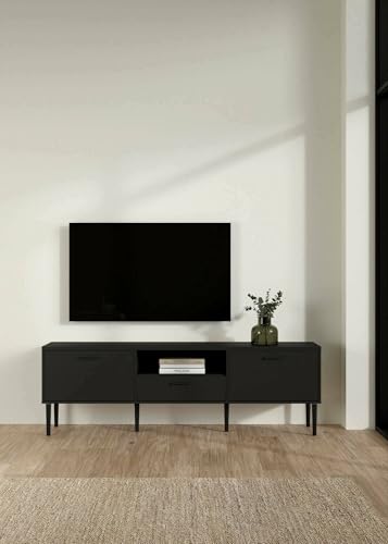 Dmora - Heloise TV Cabinet, Living Room Sideboard, Low Cabinet for TV ...