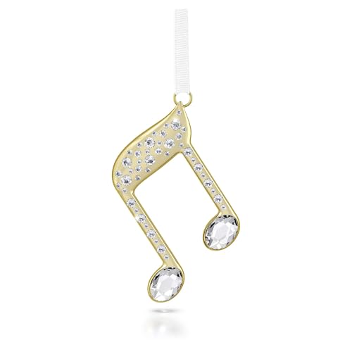 Swarovski Holiday Magic Double Music Note Ornament, Musical Motif with ...