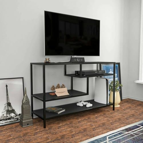 Dmora Vega Cabinet for Living Room, Low Cabinet for TV, Wall Base, 120 ...