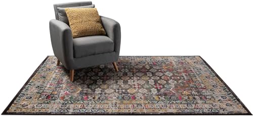 Benuta Nest Vintage Casa Rug, Multicoloured 120 x 170 cm, Rug for ...