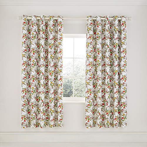 Helena Springfield London April Lined Curtains Spring Green, 100% ...