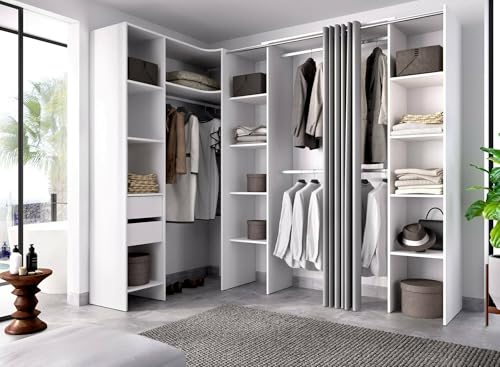 Dmora - Bestone Large Wardrobe, Bedroom Furniture, Walk-in Closet ...
