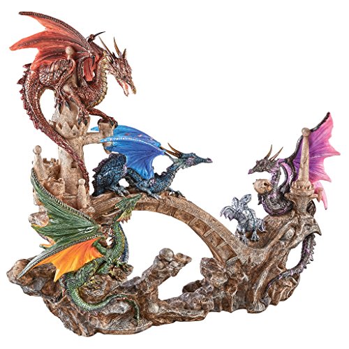 Design Toscano Battle of Valhalla Dragon Statue by Amazon | ufurnish.com