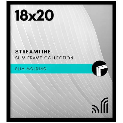 Americanflat 18x20 Picture Frame with Polished Plexiglass - Streamline ...
