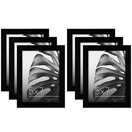 Americanflat 7x5 Photo Frames - Set of 6 - Gallery Wall Picture Frame ...