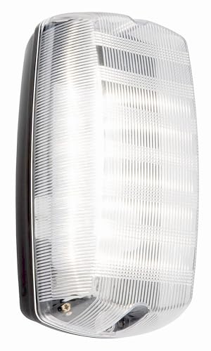 Clear Prismatic Finish Modern LED IP65 Rated Weatherproof Outdoor Wall ...