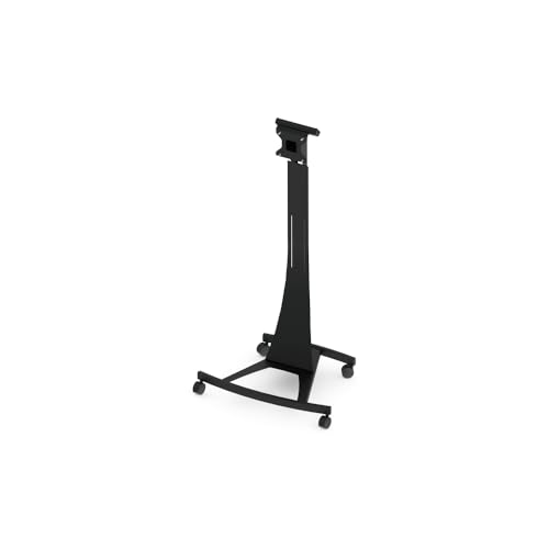 UNICOL Axia Mobile TV Trolley Stand with Cable Management, Height 160cm ...