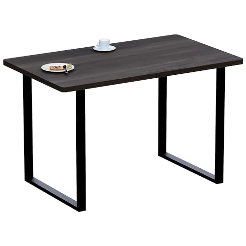 Vida Designs 4 Seater Dining Table With Black Metal U Shape Legs ...