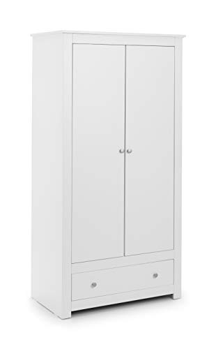 Julian Bowen Radley Wardrobe - Surf White Wardrobes by Amazon ...