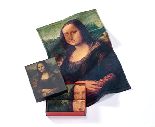 Musearta GT2-LV-ML-V433106 Unisex Guest Towels with Mona Lisa Motif by ...