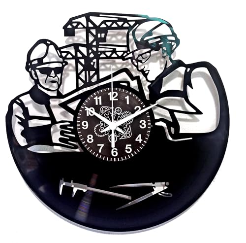 Instant Karma Clocks - Surveyor Wall Clock – Silent Non-Ticking Quartz ...
