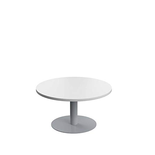 Office Hippo Circular Coffee Table, Sturdy & Stylish Small Table Desk ...